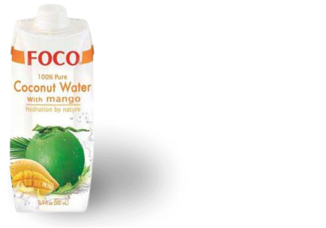 Bamboo Delivery - Kokoswasser mit Mango 0.5l
